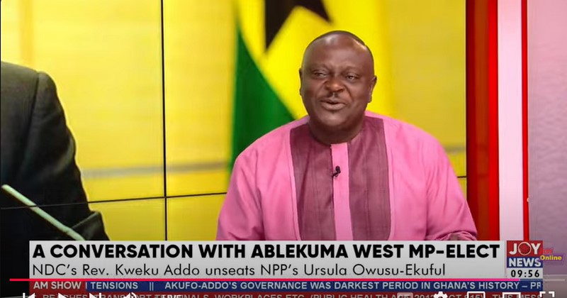 Be patient with the incoming government – Ablekuma West MP-elect ...