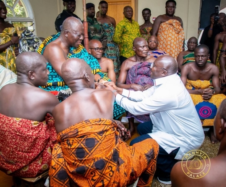 Otumfuo extends best wishes to Bawumia, Napo ahead of Saturday’s ...
