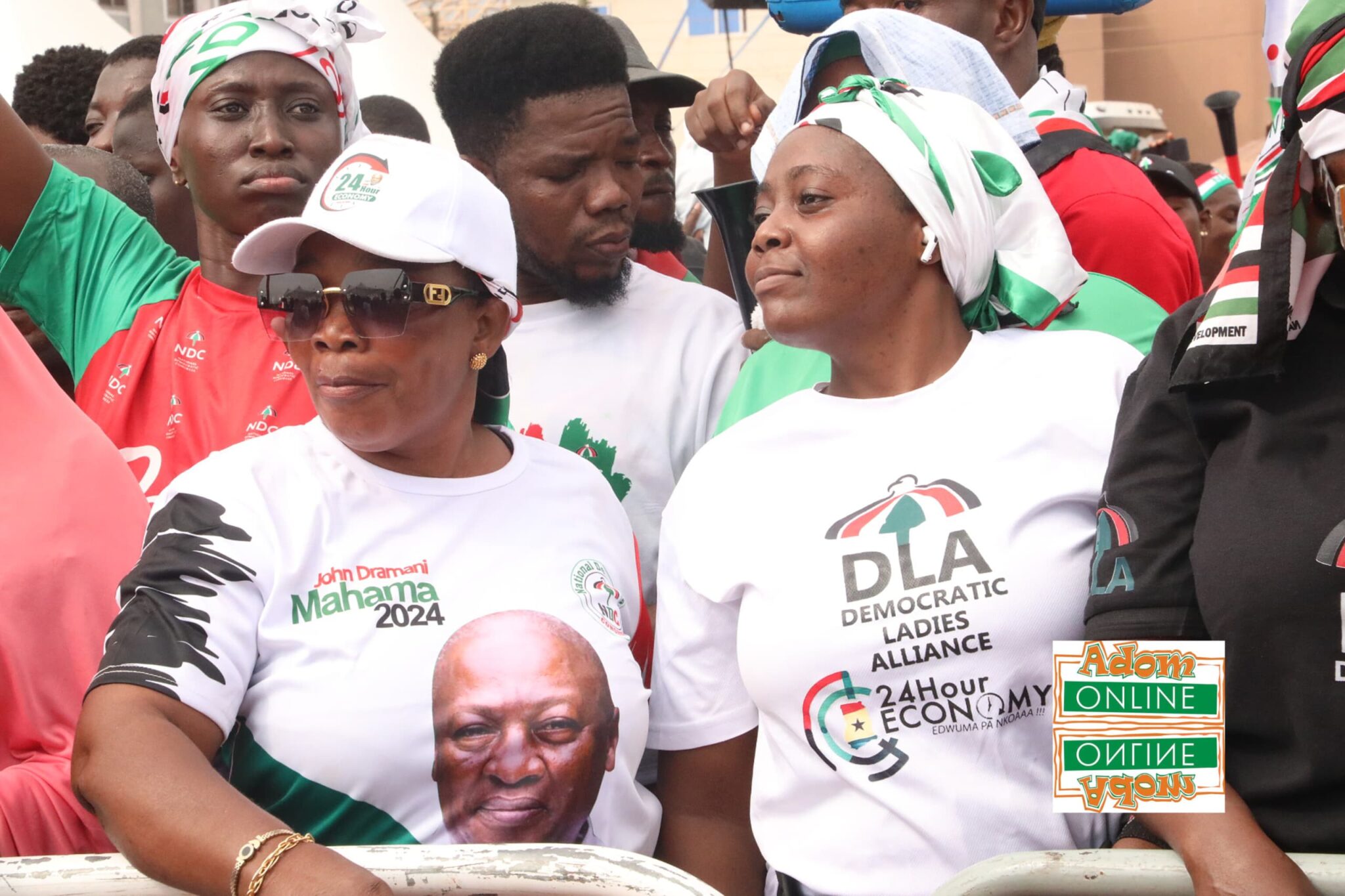 NDC draws crowd at climax of 2024 campaign [Photos] - Adomonline.com