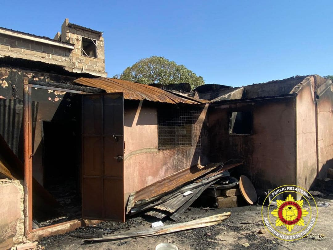 One injured as fire guts house at Hausa Zongo in Tamale