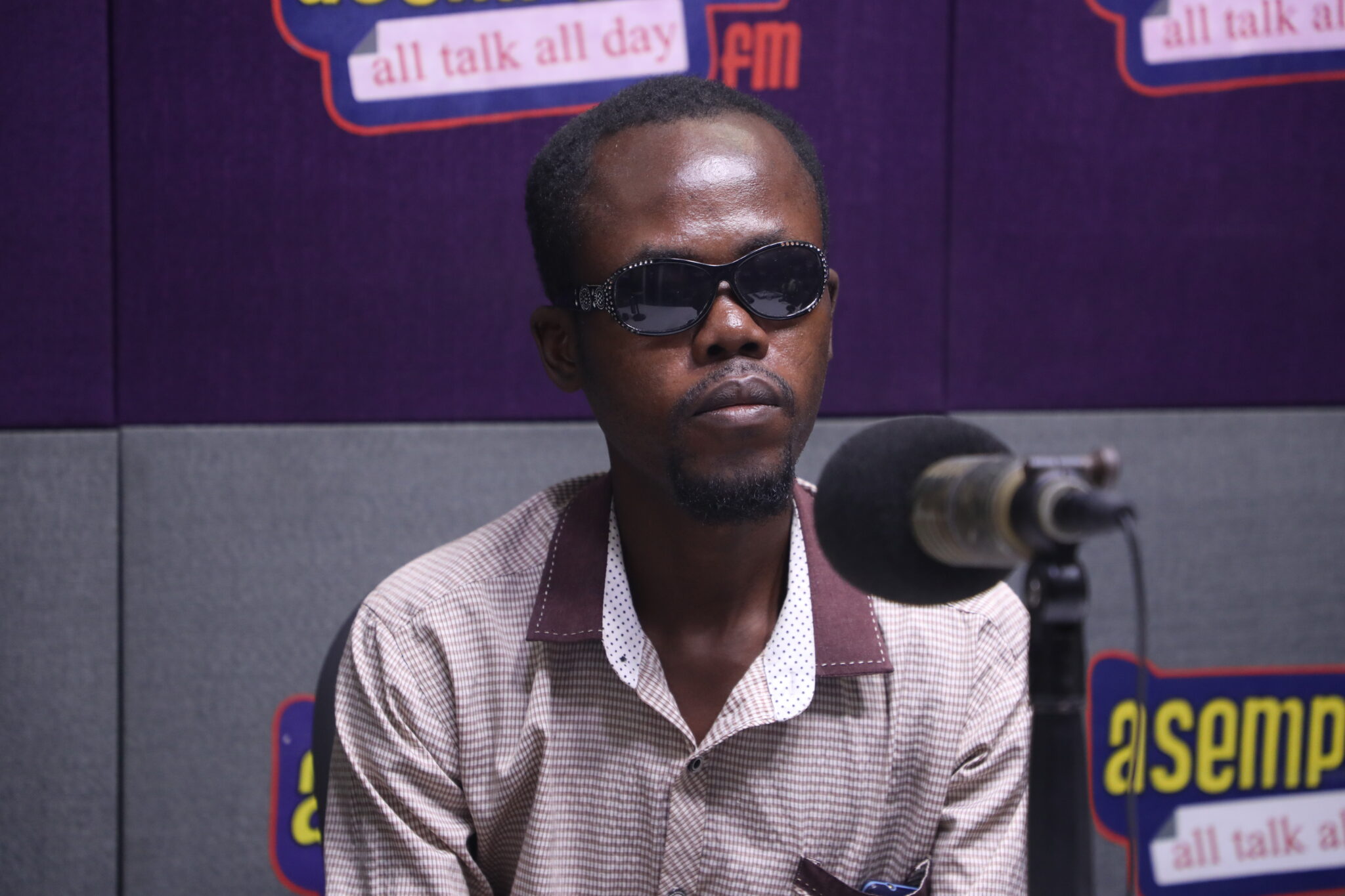 Meet George Mensah, the visually impaired man defying all odds to chase ...