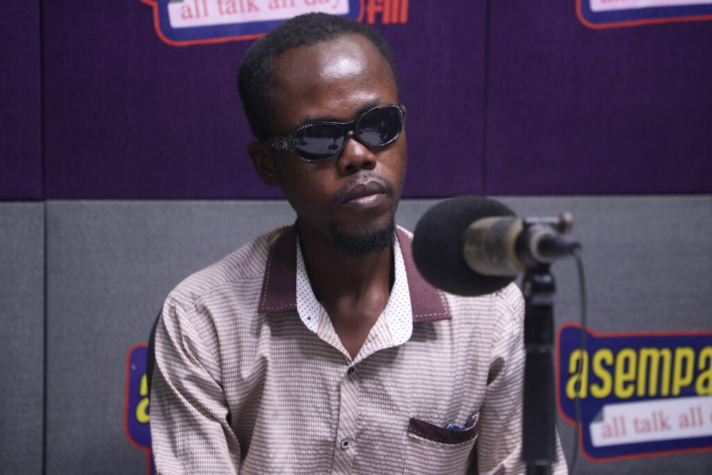 Meet George Mensah, the visually impaired man defying all odds to chase ...