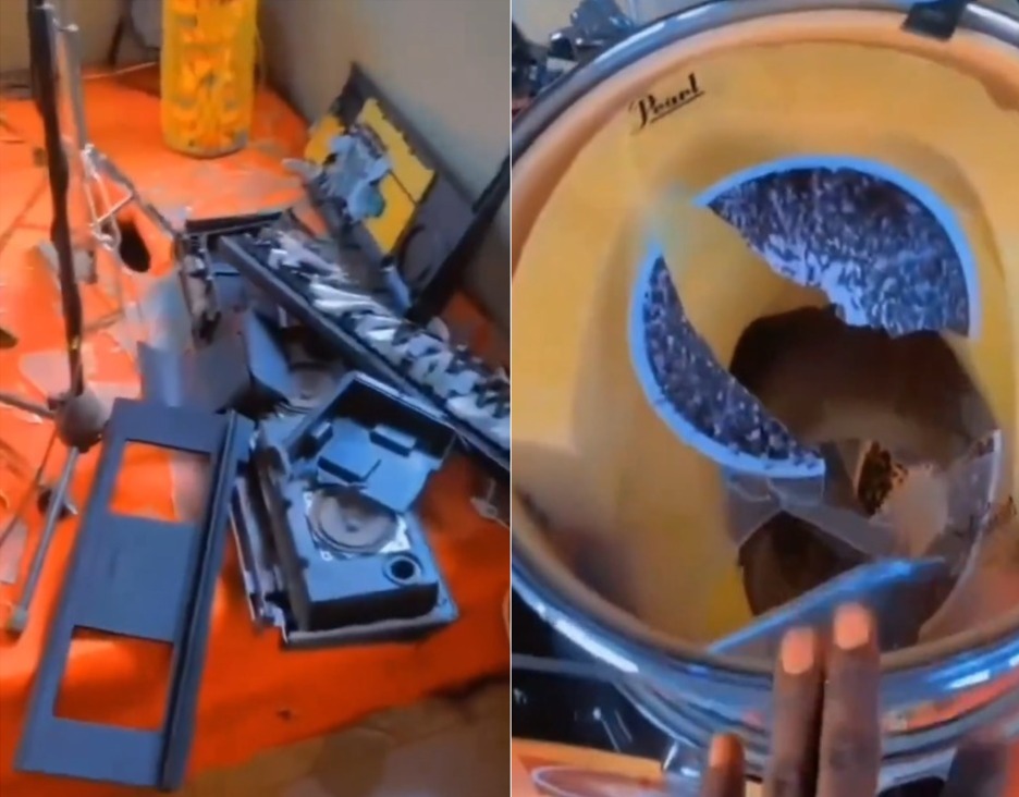 Unidentified persons break into Presby church, destroy instruments