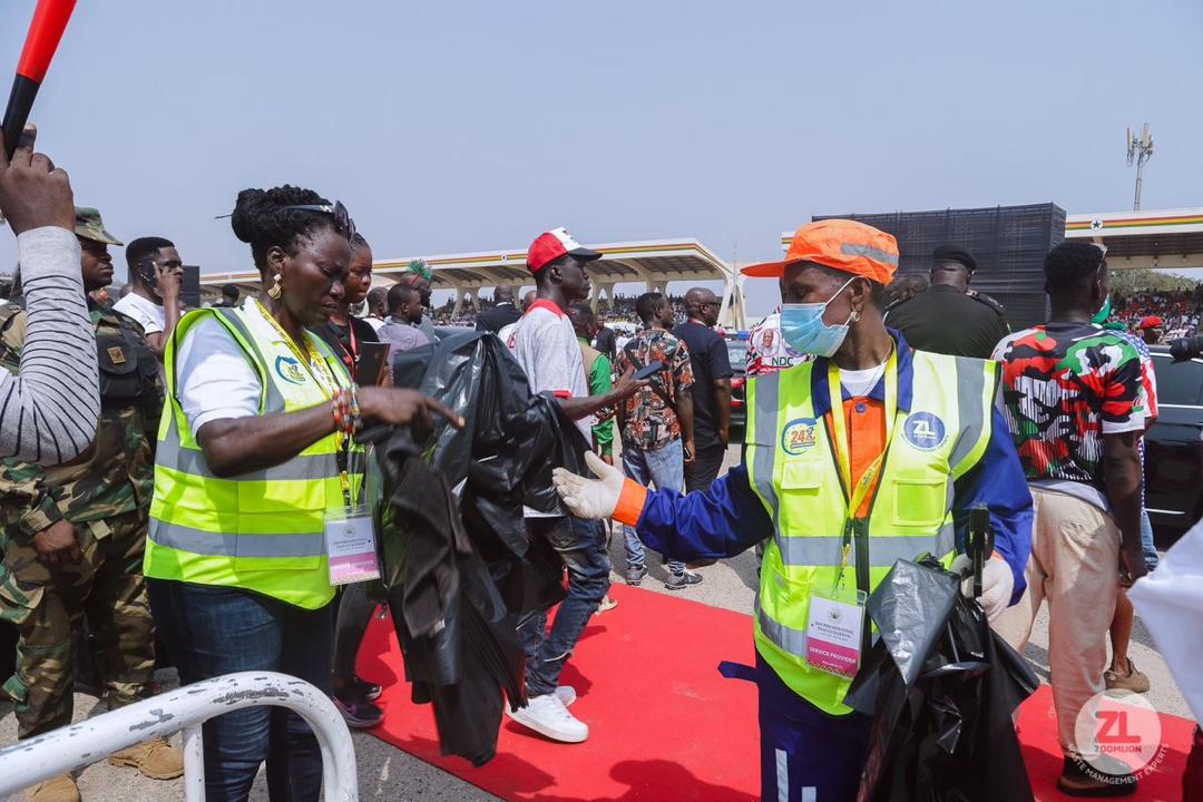 Zoomlion receives high praise for exceptional clean-up for Mahama's ...