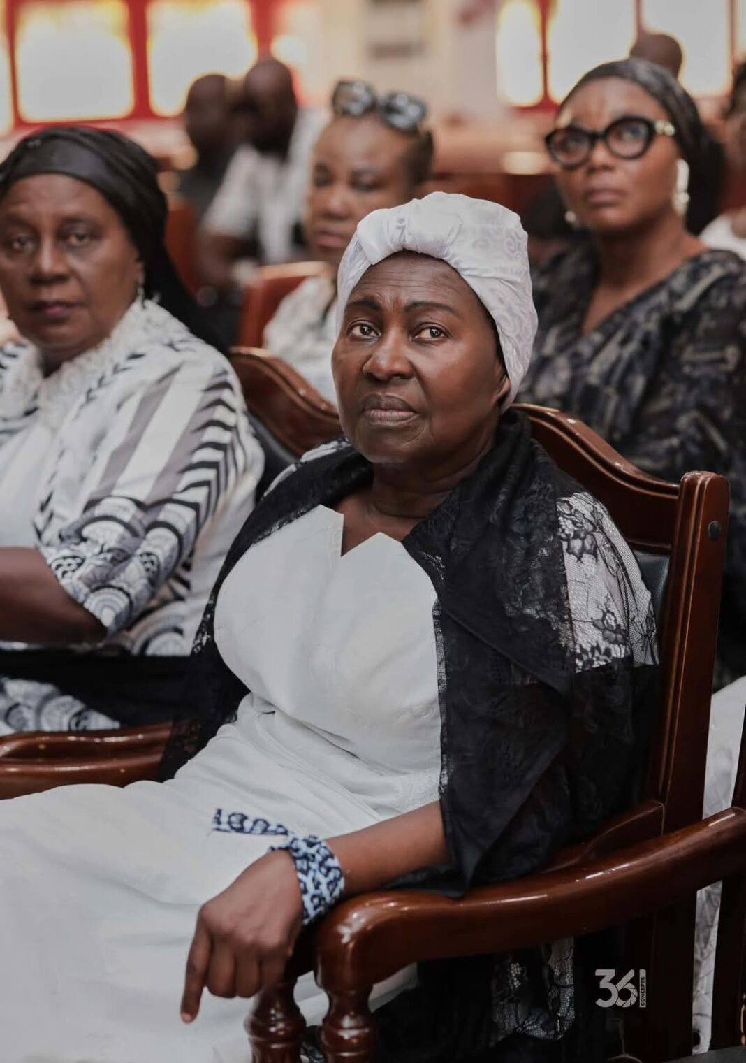 Chief Biney pays last respects to partner [Photos] - Adomonline.com