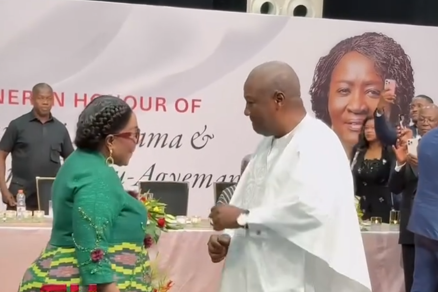 Presidential dinner: President Mahama and his wife Lordina hit the ...