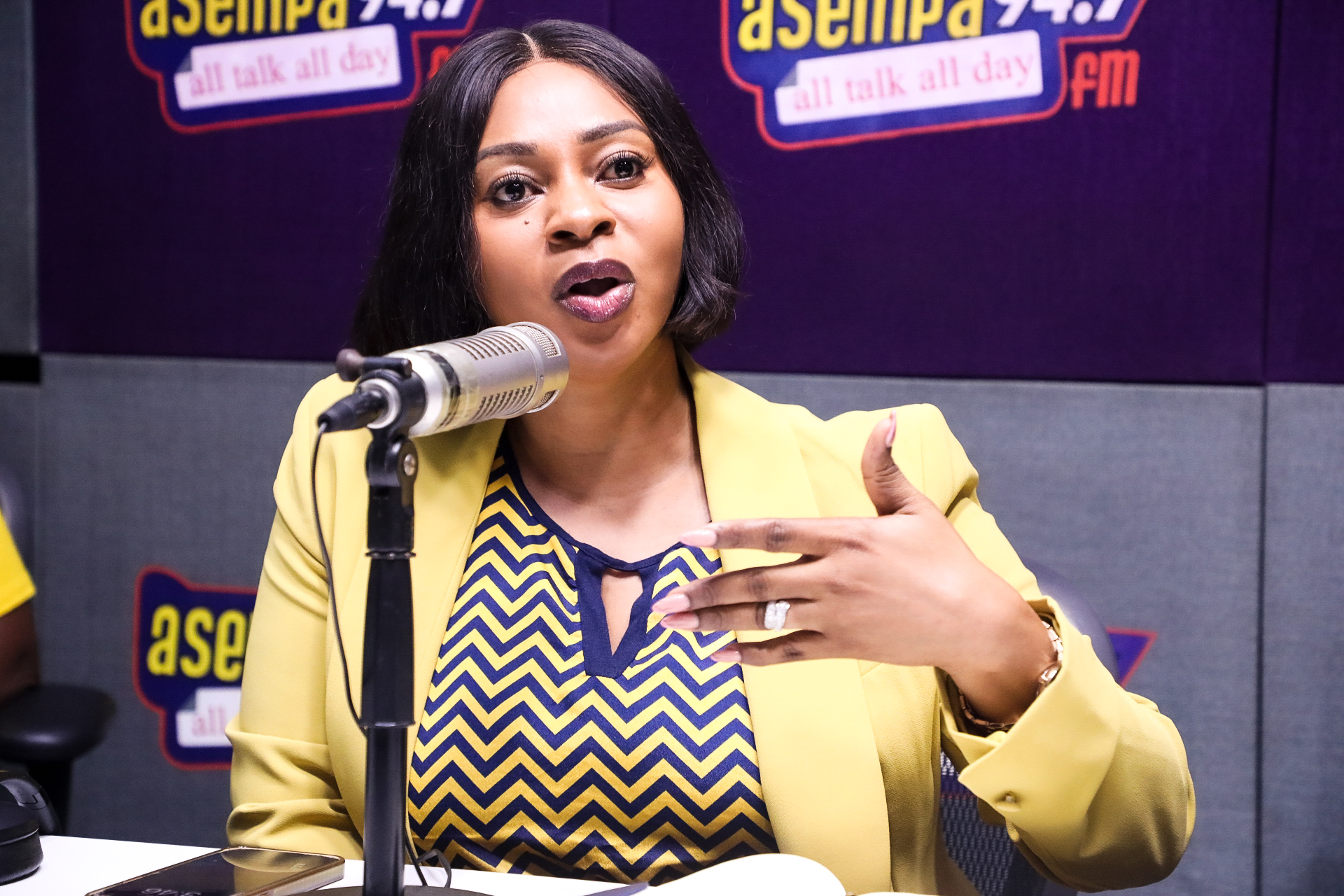 Was I the only one in US even if the private jet came? - Adwoa Safo ...