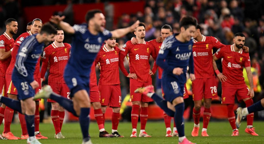 PSG knock Liverpool out of Champions League with shootout win ...