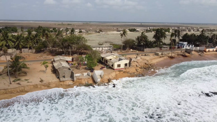 Climate refugees: How tidal waves are uprooting lives and erasing Ghana ...