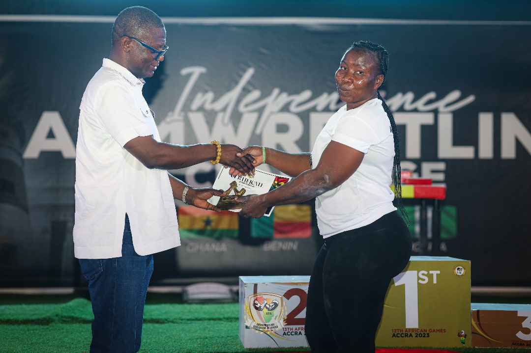 Sports Minister thrilled as Grace Minta, Wisdom Abromekyi and Joshua ...