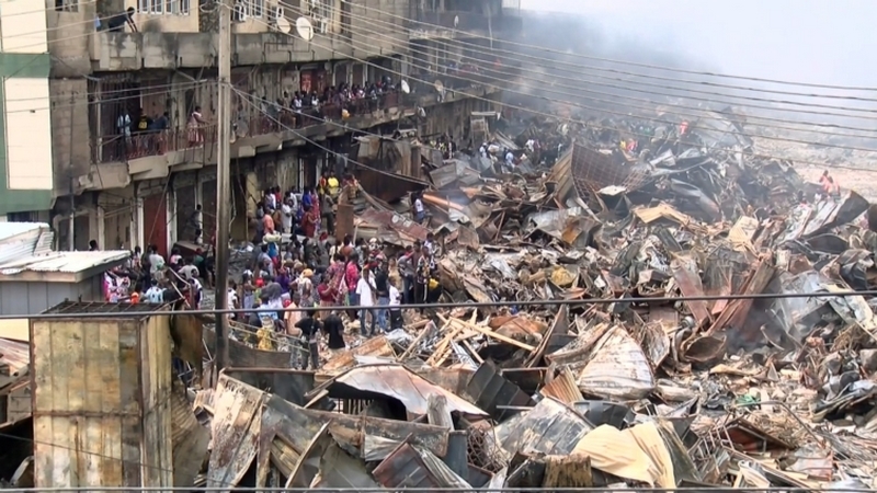 Adum fire victims protest KMA, NADMO's redevelopment plans