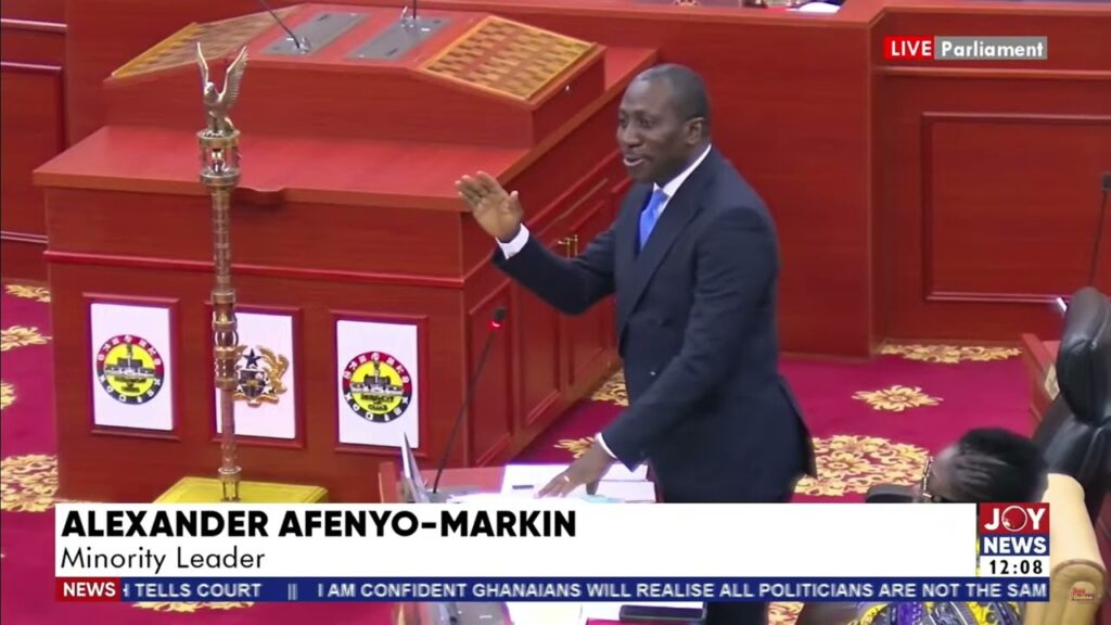 I’m not worried about the numbers in parliament – Afenyo-Markin ...