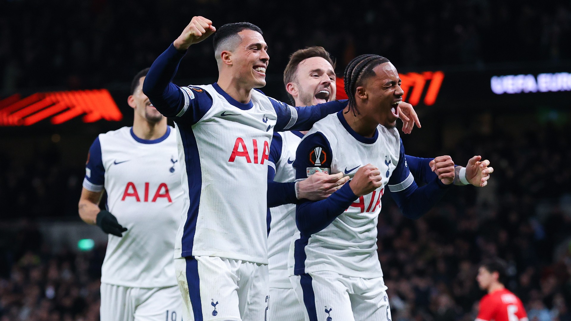 Odobert scores twice as Spurs overcome AZ Alkmaar - Adomonline.com