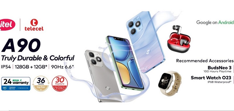 itel launches A90 smartphone, the best durable go-to choice standing ...