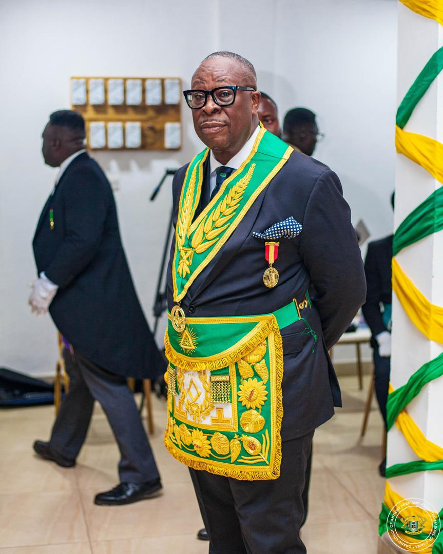 Meet the incoming Grandmaster of The Grand Lodge of Ghana