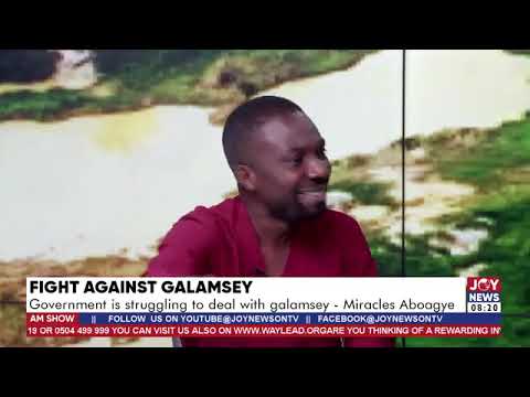 I feel tempted to laugh at how the NDC is struggling to fight galamsey ...