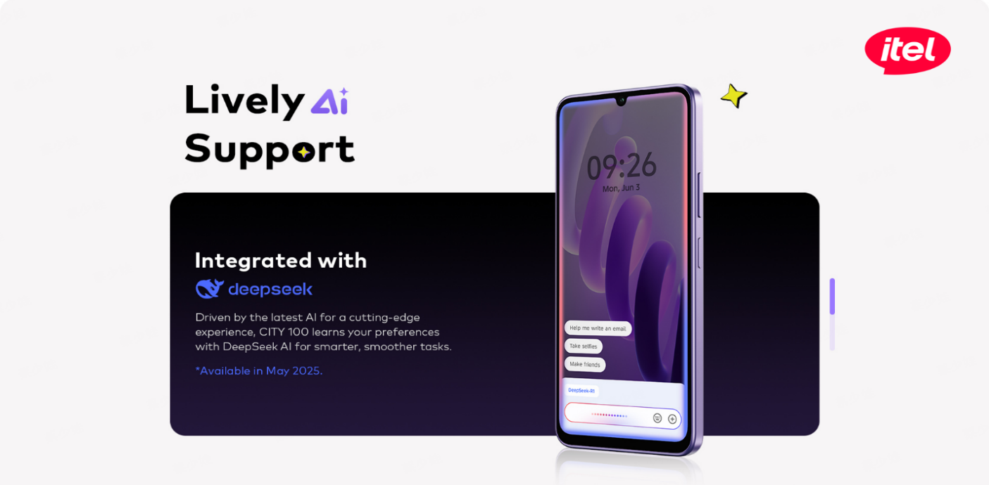 itel debuts CITY series with CITY 100 new model: A stylish, durable ...