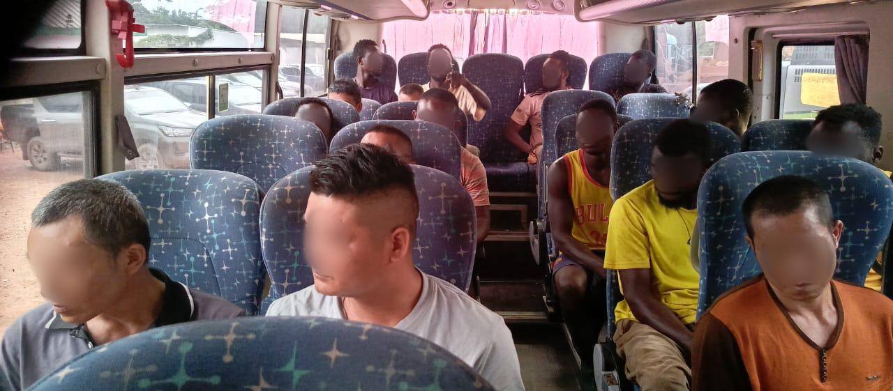 17 arrested in anti-galamsey operation in Samreboi - Adomonline.com