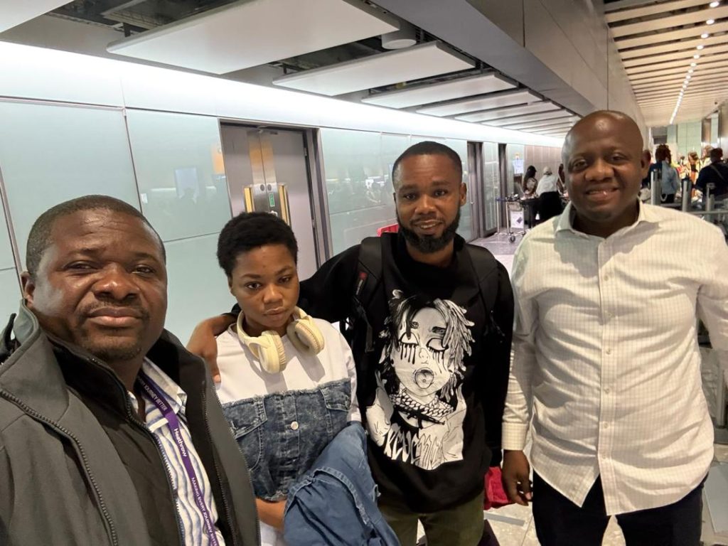Suzzy Pinamang arrives in UK for eye surgery [Video] - Adomonline.com