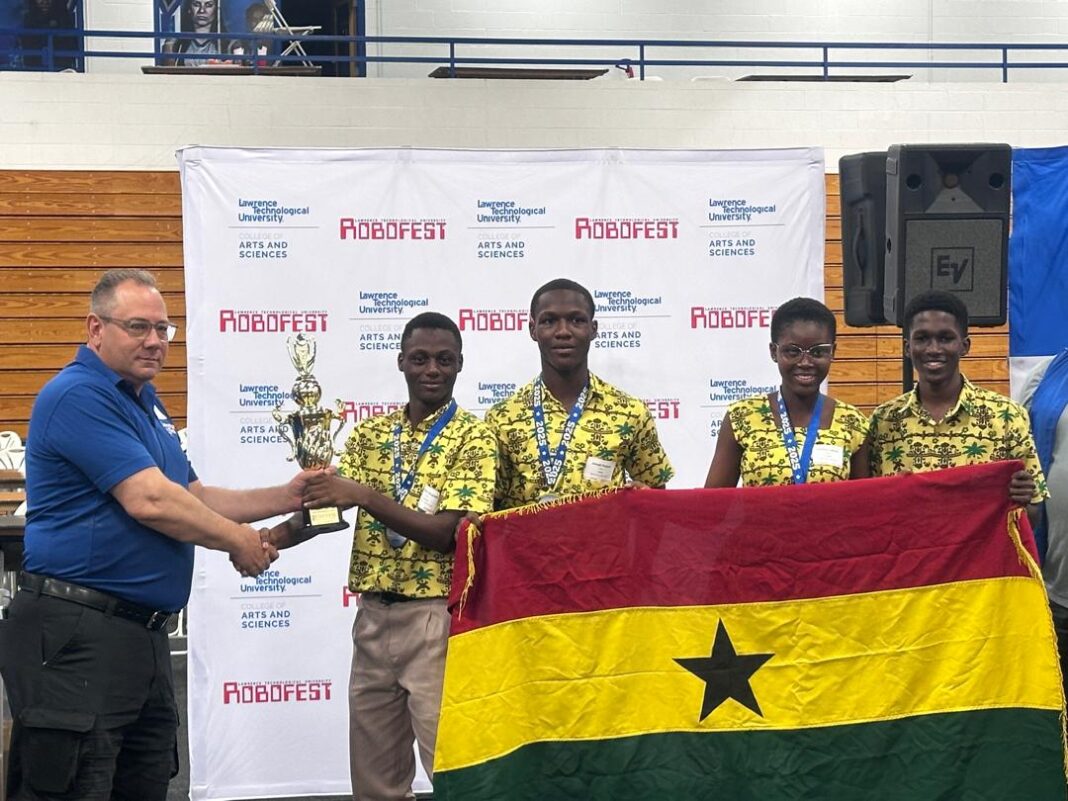 Apam SHS places second at 2025 World Robofest Championships