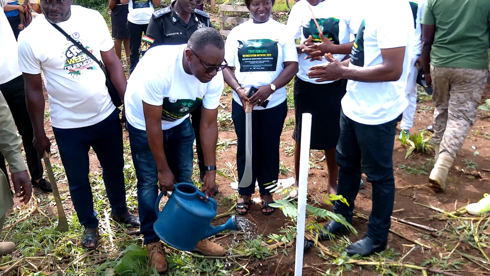 Atwima Nwabiagya South MCE takes steps to reclaim degraded lands ...
