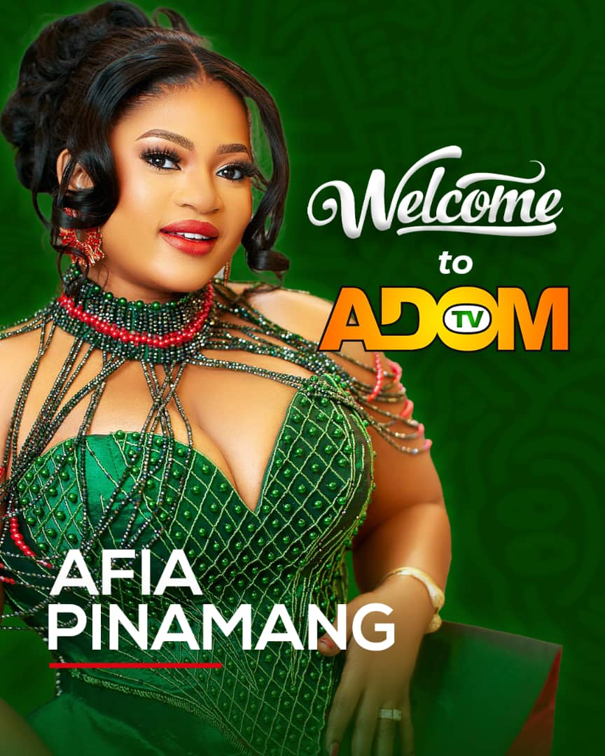 Afia Pinamang joins Adom TV, brings rich experience and style to the screen