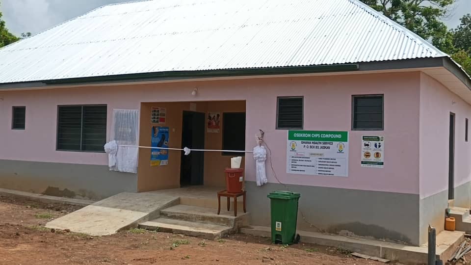 Buem-Jasikan MCE commissions CHPS compound with bungalows at Oseikrom