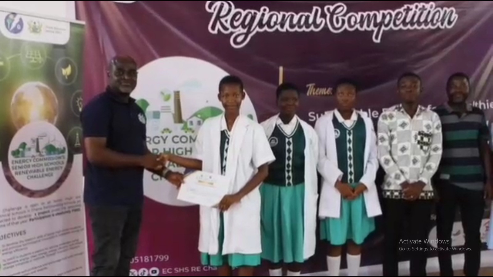 OLA Girls SHS wins Energy Commission Renewable Challenge in Ahafo region
