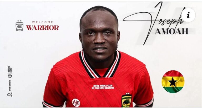 Asante Kotoko sign 21-year-old defender Joseph Amoah from Legon Cities ...