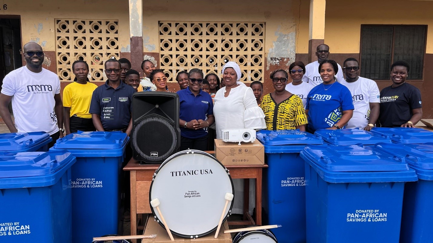 Pan-African Savings and Loans supports Kotobabi No.2 Primary School