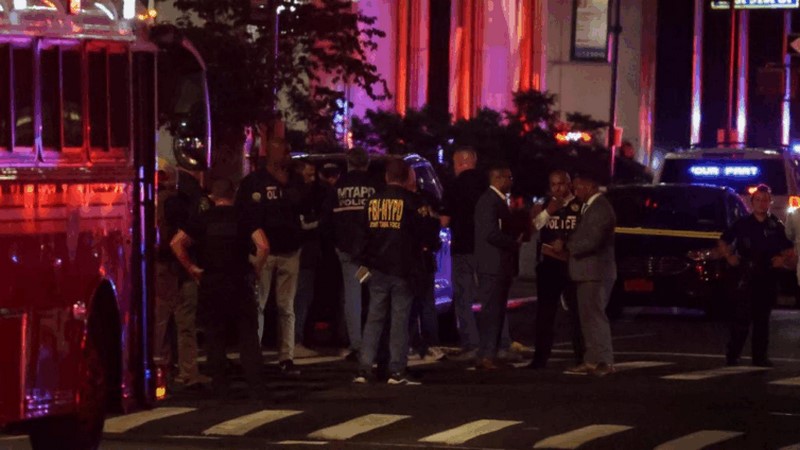 Police officer among four dead in shooting at New York City office ...