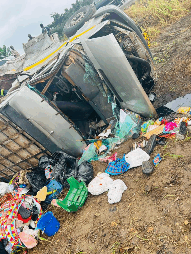 Seven reported dead in gory accident on Nkawkaw–Accra road
