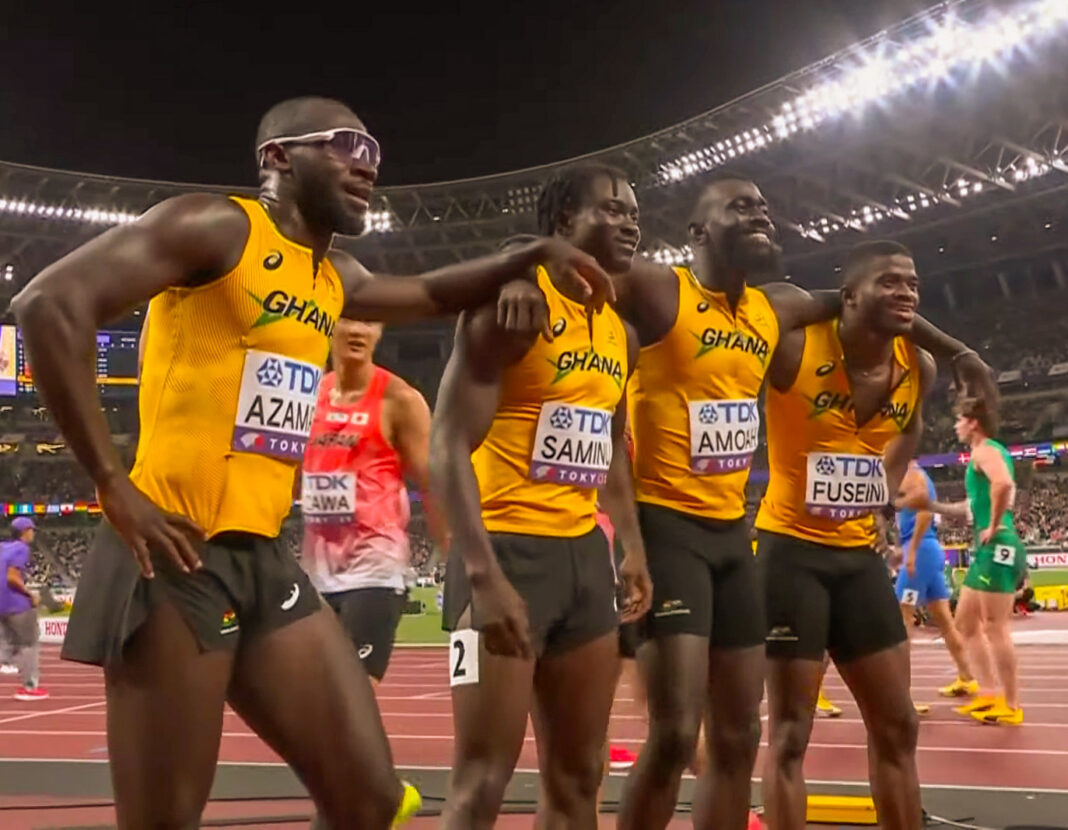 2025 World Athletics Championships: Team Ghana break national record to reach 4x100m Relay final ...