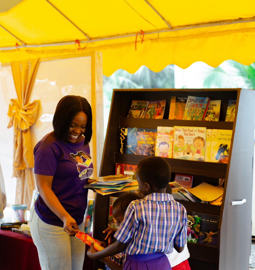 Open Minds Book Club supports literacy drive at Tema-LEAP Ashaiman ...
