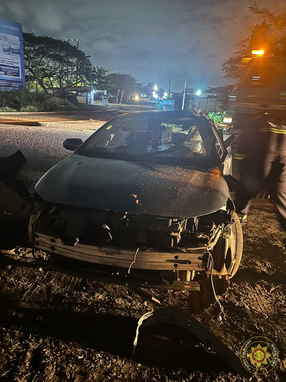 Driver perishes in fatal accident at Tema Valco Roundabout