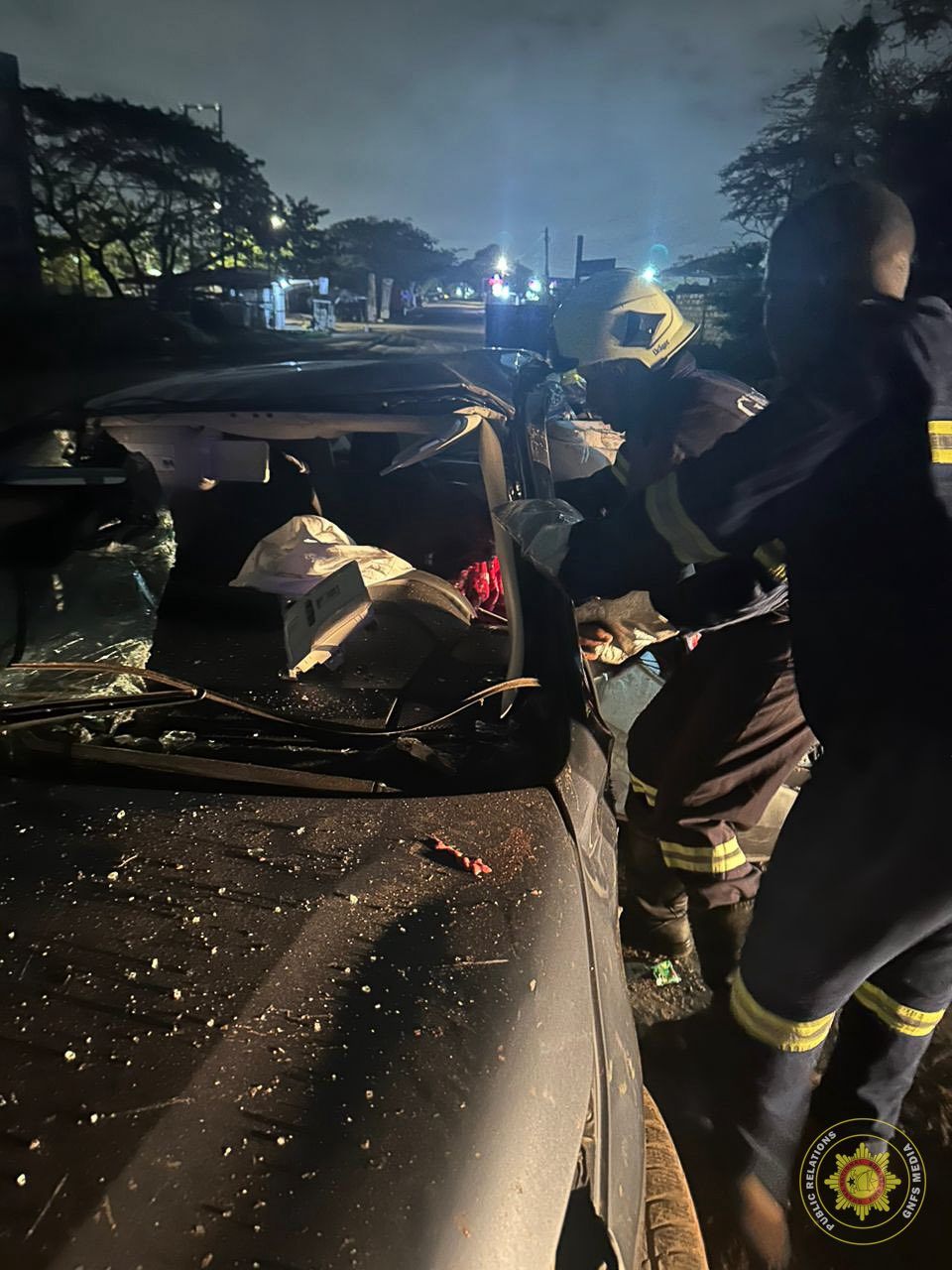 Driver perishes in fatal accident at Tema Valco Roundabout