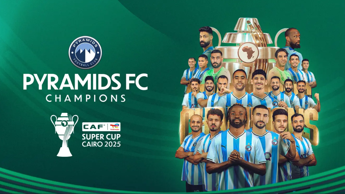 Pyramids FC make history with maiden CAF Super Cup triumph - Adomonline.com