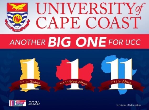 Five years in a row: UCC retains position as top university in Ghana ...