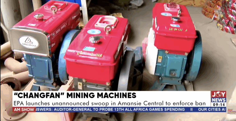 EPA clamps down on illegal sale of “Changfan” machines in Amansie ...