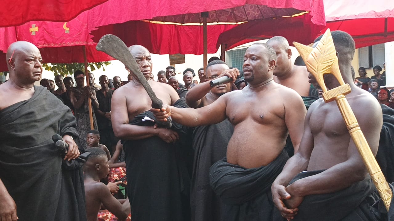 Otumfuo installs new Paramount Chief for Worawora - Adomonline.com