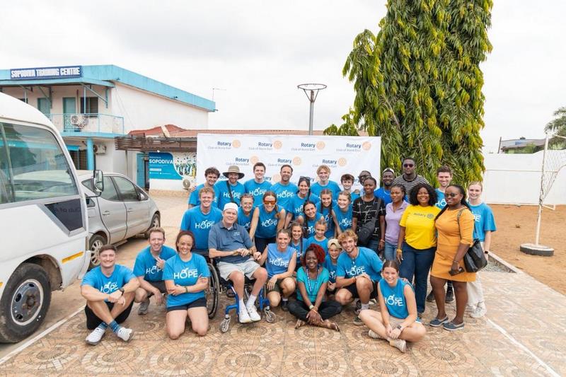 Rotary Club of Accra-East partners with Chair The Hope to share ...