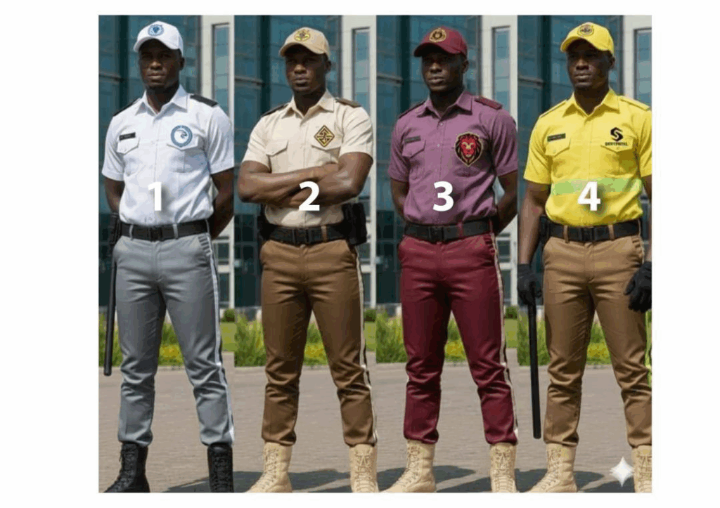 Police outline approved uniforms for private security operators ...