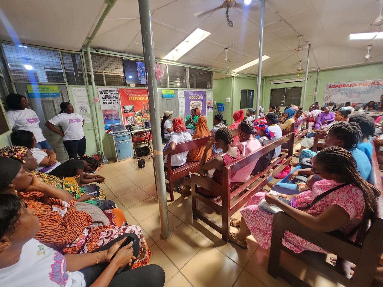 Nyinsen Ne Awuo engages expectant mothers at Adabraka pregnancy school ...