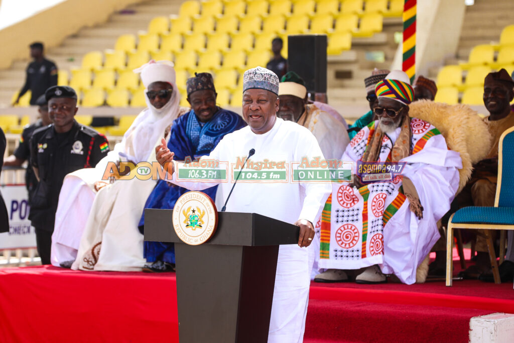 Mahama urges youth to embrace discipline and national development ...
