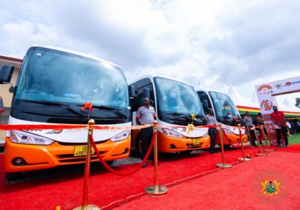Newly commissioned Metro Mass buses primarily for intercity operations ...