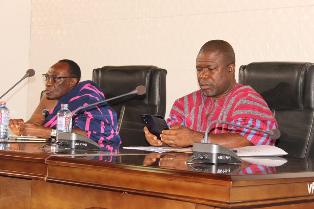 Volta Regional Minister briefs House of Chiefs on ongoing development ...