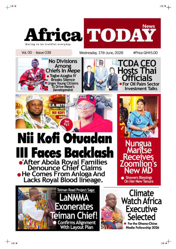 Newspaper headlines: Wednesday, June 17, 2026 - Adomonline.com